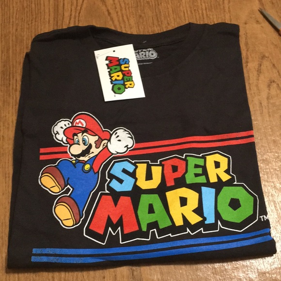 Nintendo | Shirts | Super Mario T Shirt New | Poshmark